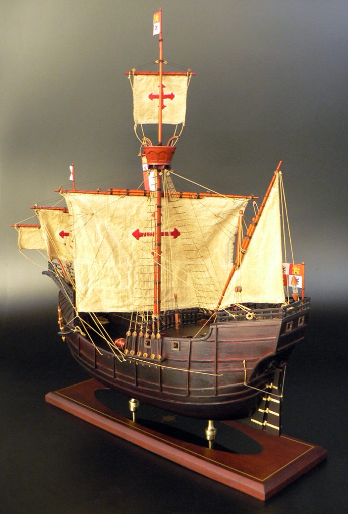Santa Maria 1492 ship Model - Seacraftclassics