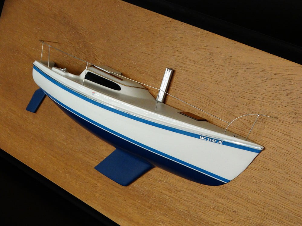 Columbia 26 MK II half model - Seacraftclassics