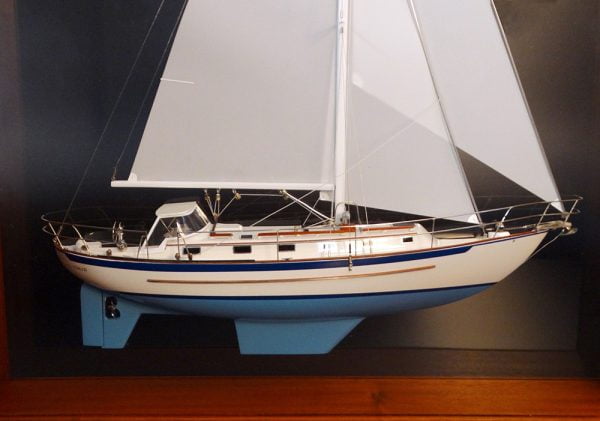 Pacific Seacraft 40 Framed Half Model - Seacraftclassics