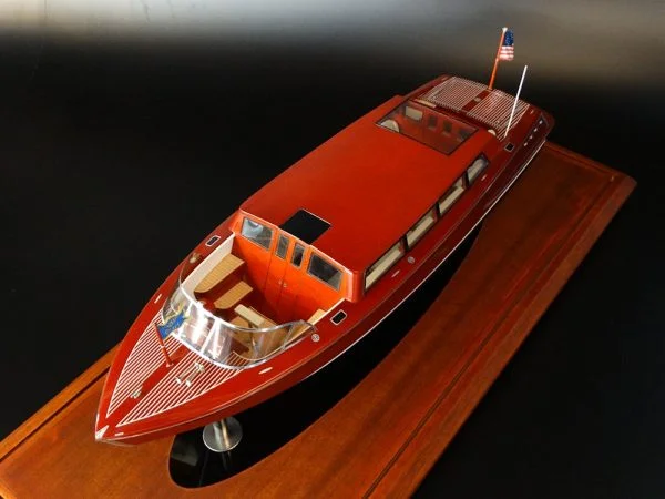 Hacker Craft 32 Limo Tender Custom Model - Seacraftclassics