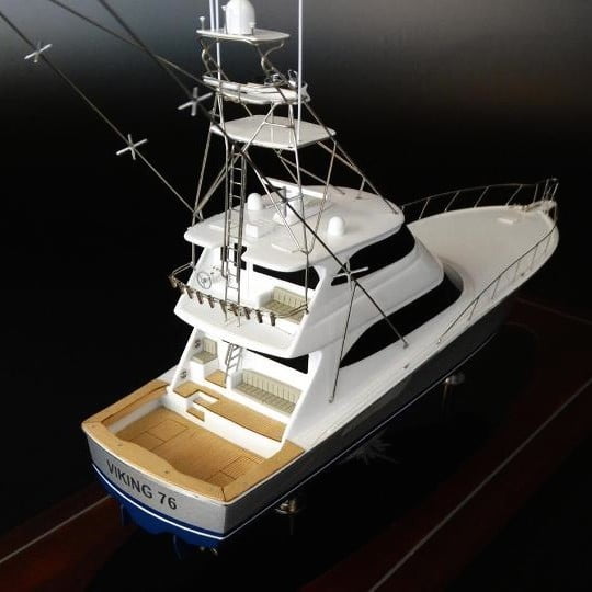 Viking 76 desk model - Seacraftclassics