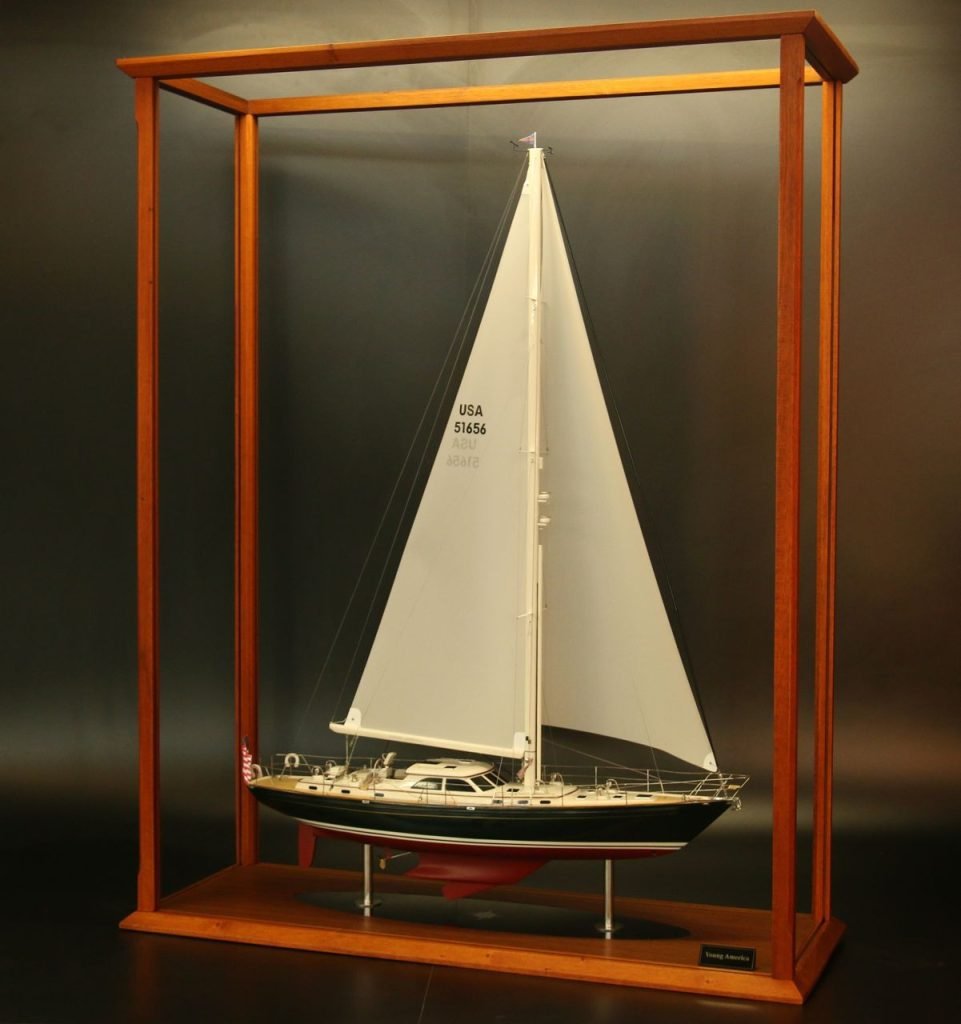 Fontaine Design 63 Pilothouse Sloop custom model - Seacraftclassics