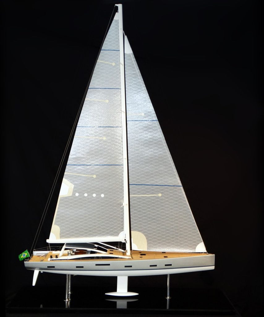 Silver Bullet 100' custom model - Seacraftclassics