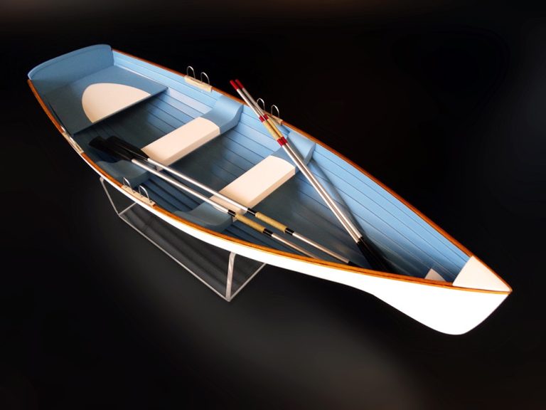 Van Duyne Surf Boat model - Seacraftclassics