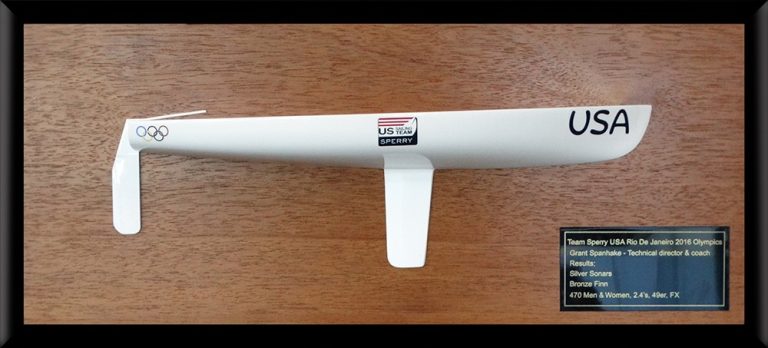 470 one design half model - Seacraftclassics