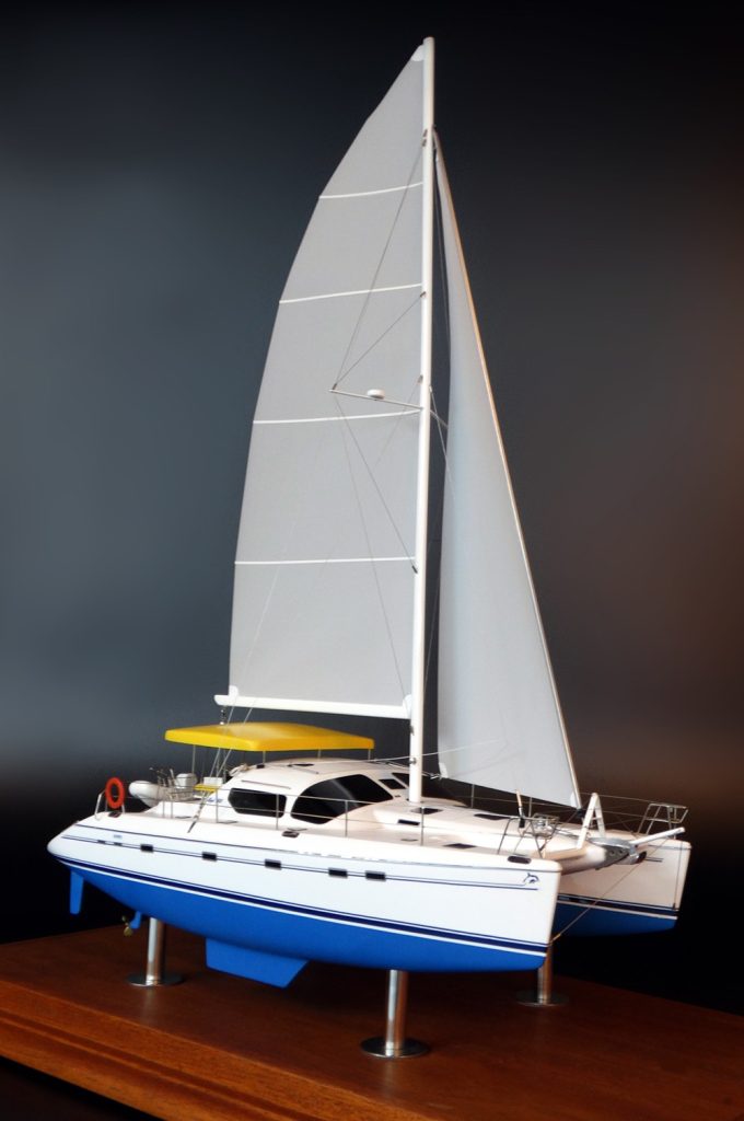 Privilège 495 Catamaran custom model - Seacraftclassics