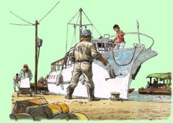 Cormoran, Bernard Prince comic strip custom model - Seacraftclassics