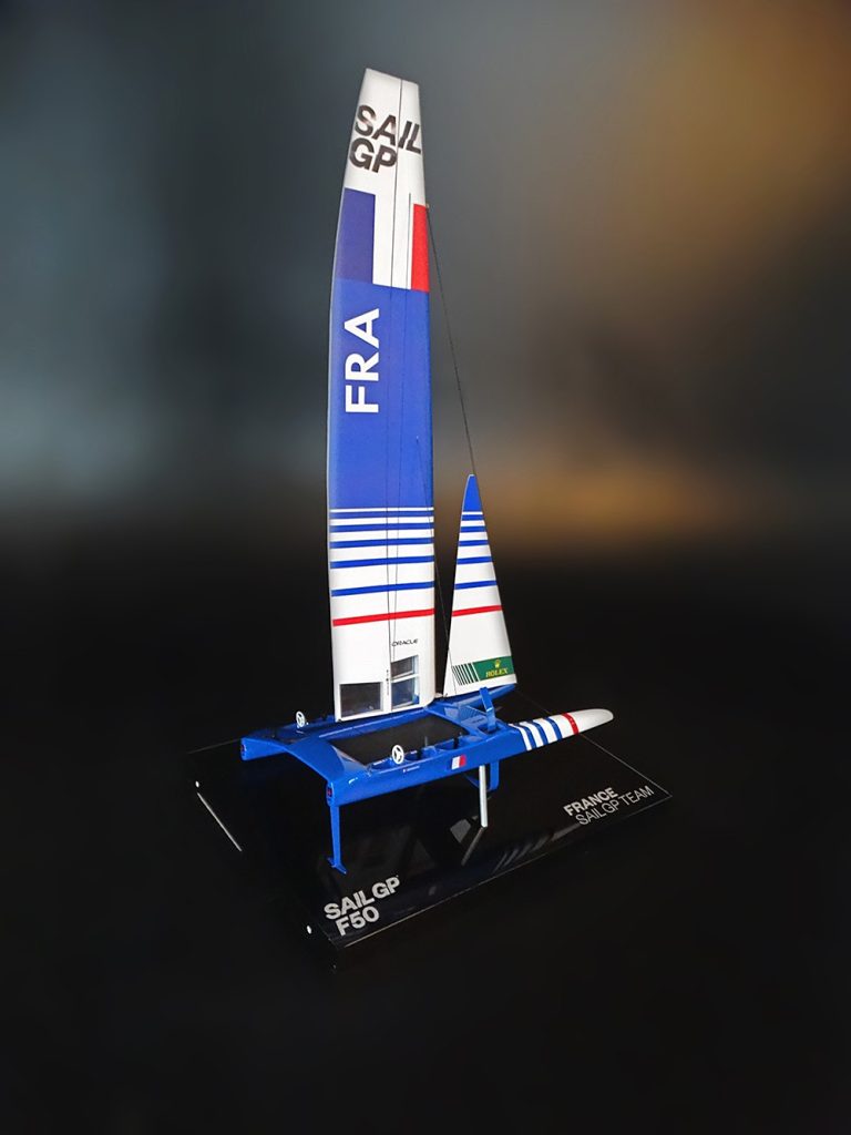 Sail GP FRANCE desk model - Seacraftclassics