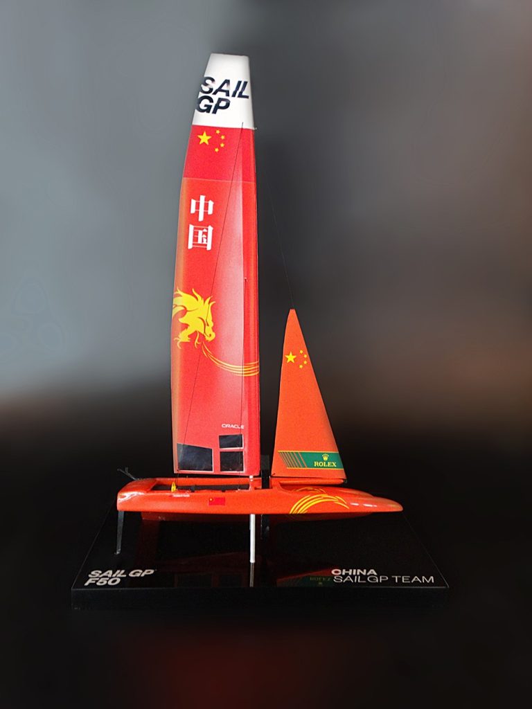 Sail GP CHINA desk model - Seacraftclassics