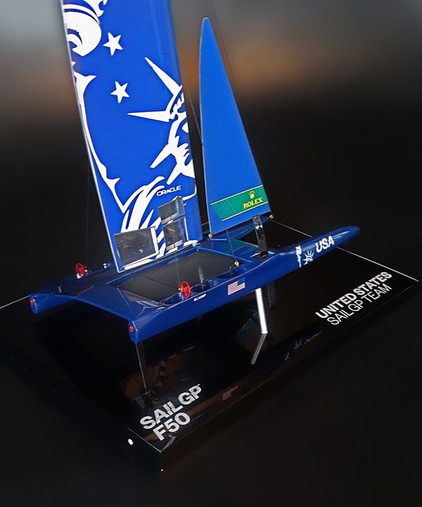 Sail GP UNITED STATES desk model - Seacraftclassics