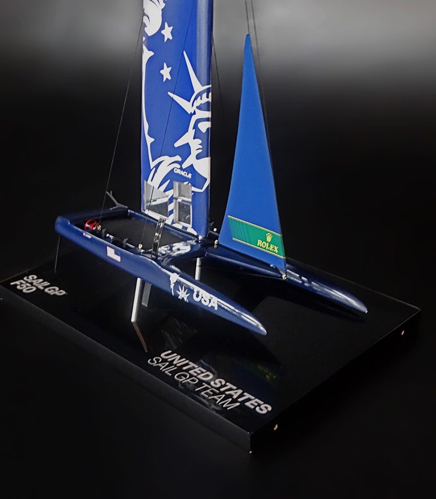Sail GP UNITED STATES desk model - Seacraftclassics