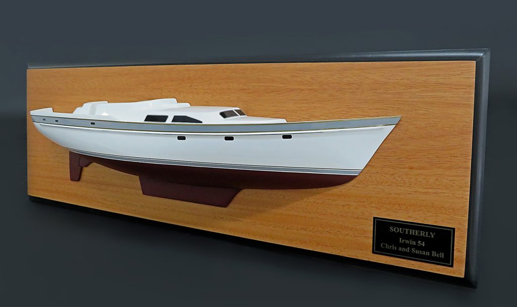 Irwin 54 half model with cabin and cockpit only - Seacraftclassics