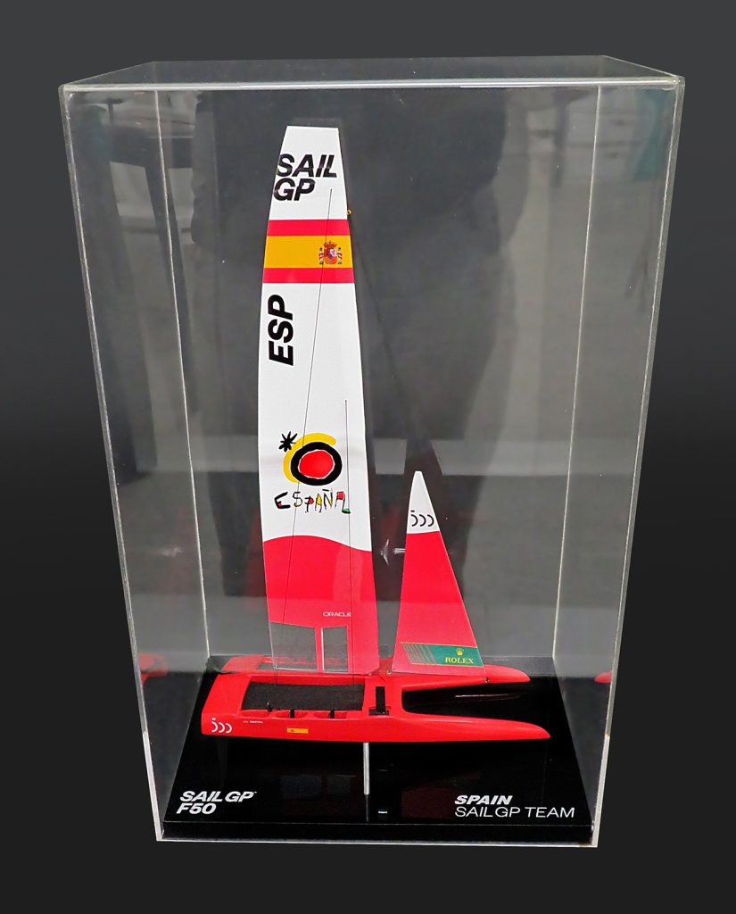 Sail GP SPAIN desk model - Seacraftclassics