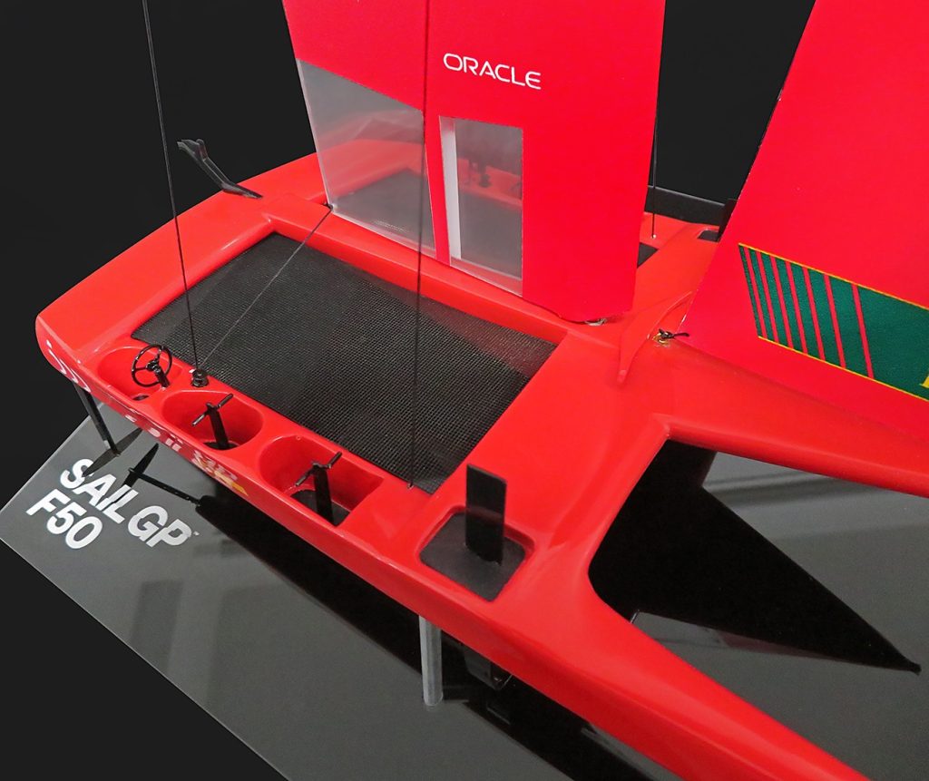 Sail GP SPAIN desk model - Seacraftclassics