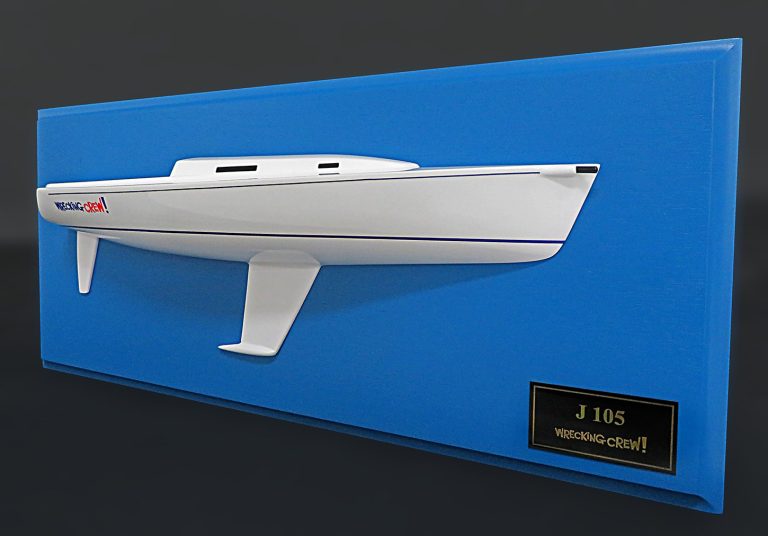 J 105 custom half model with cabin and cockpit only - Seacraftclassics