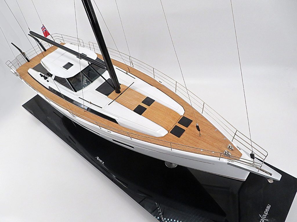 Amel 60 large custom model - Seacraftclassics