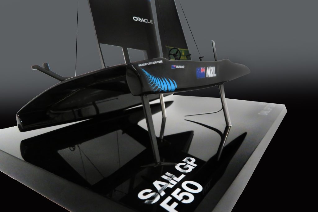 Sail GP New Zealand desk model - Seacraftclassics