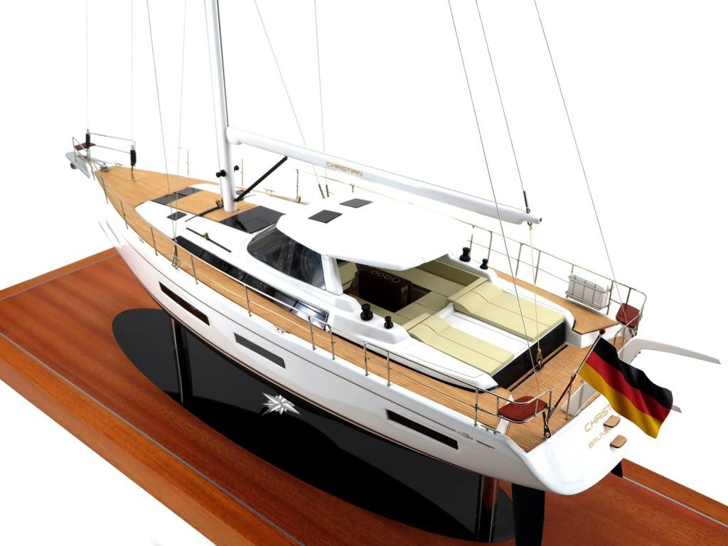 Amel 50 custom model replica - Seacraftclassics