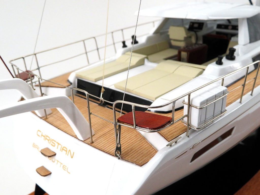 Amel 50 custom model replica - Seacraftclassics