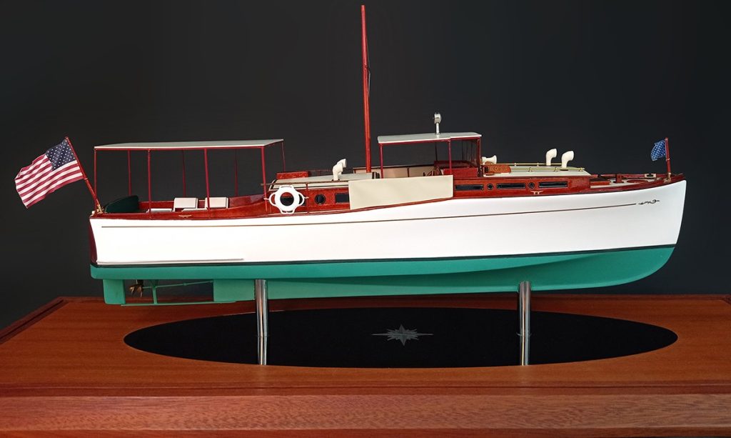 Boss 42 Classic Power Boat custom model - Seacraftclassics